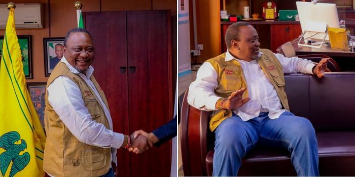 Why Uhuru Wore Golden Brown Half Jacket in His Nigerian Assignment - Kenyans.co.ke